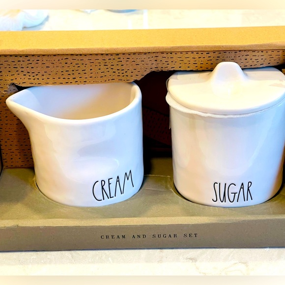 Rae Dunn | Kitchen | New Rae Dunn Sugar And Cream Set Beautiful Kitchen ...